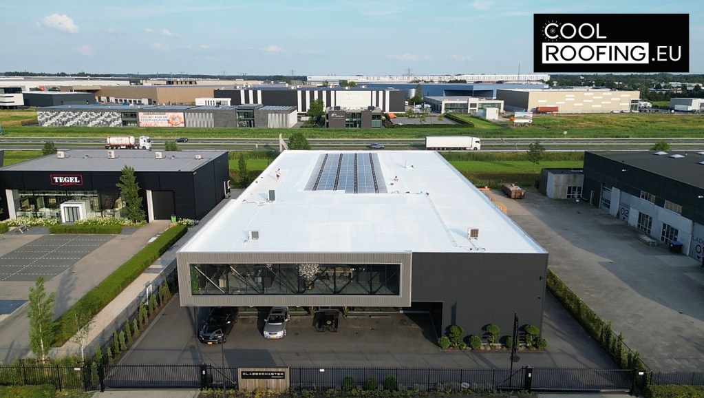 Peindre son toit en blanc avec Cool Roof Belgium - Cool Roofing